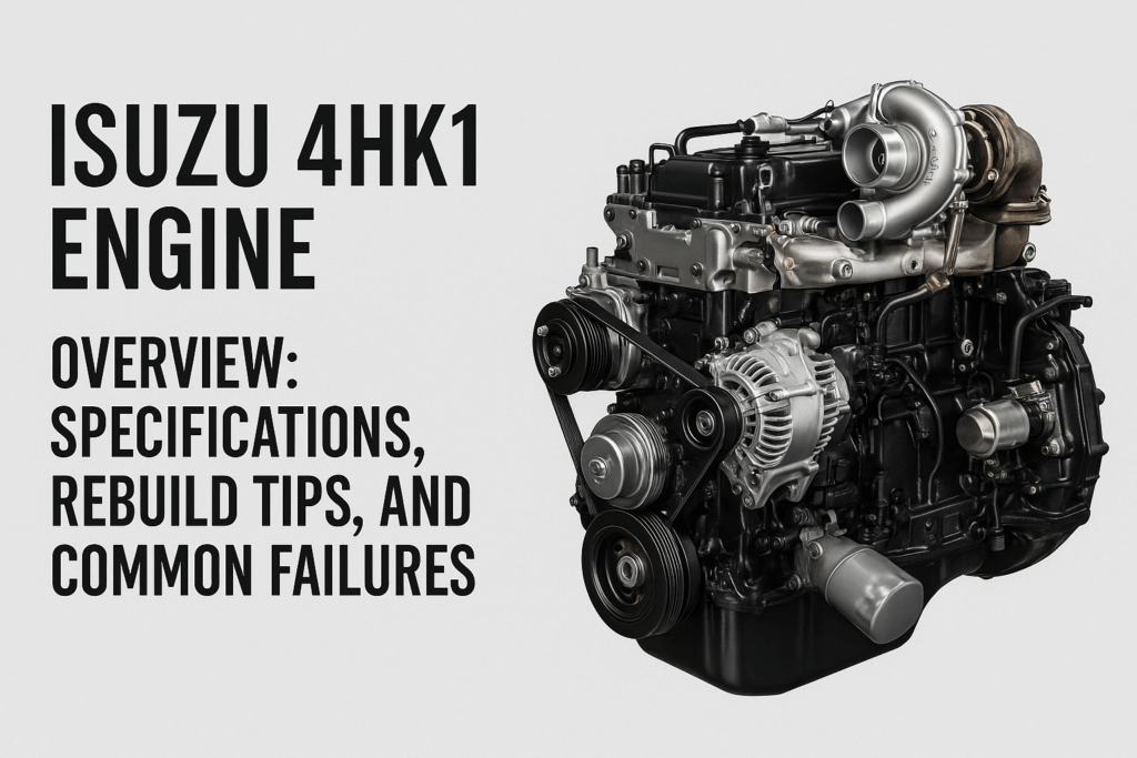 Isuzu 4HK1 Engine Overview: Specifications, Rebuild Tips, and Common ...