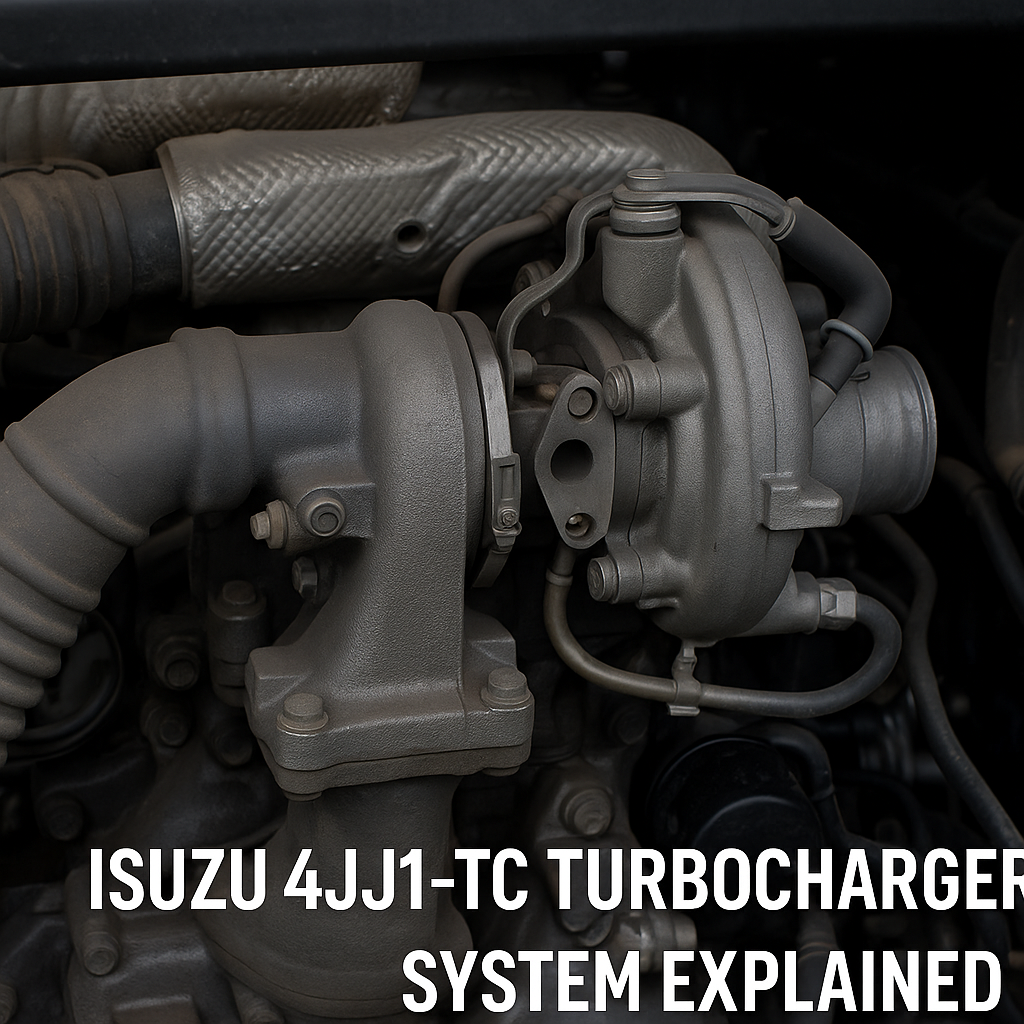 Isuzu 4JJ1-TC Turbocharger System Explained: Boost Control, Maintenance, and Rebuild Tips ...